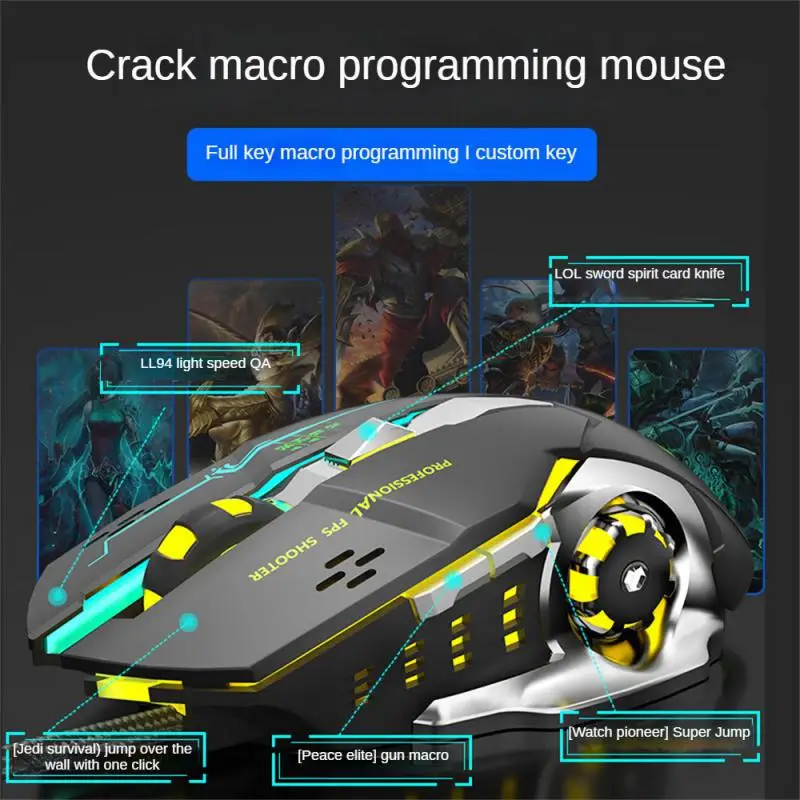 Programming-Gaming-Mice-X6-Ergonomic-Stable-Bottom-Plate-7-color-Breath ...