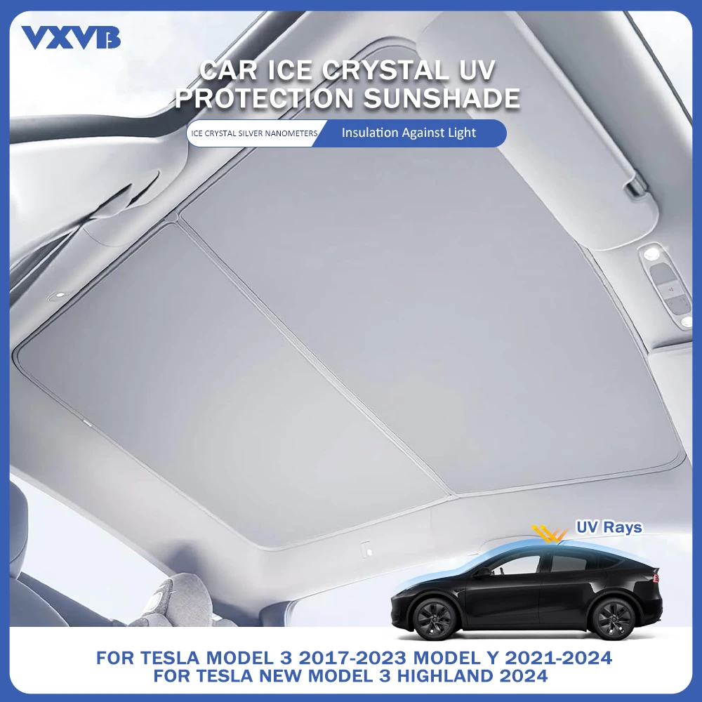 For-Tesla-Model-3-Highland-2024-Car-Sunroof-Sunshade-For-Tesla-Model-3 ...