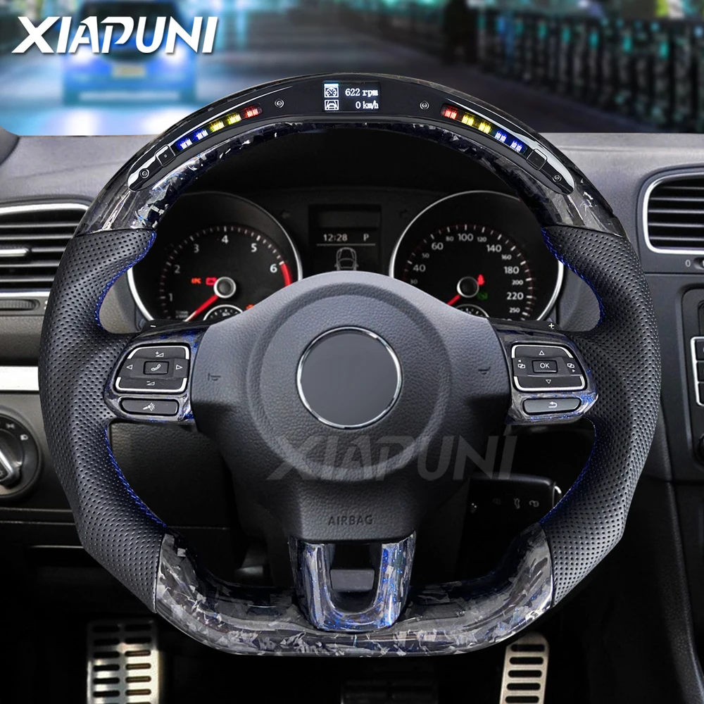 Steering Wheel Fit For VW Golf 6 MK6 Scirocco R GTI GTS Polo 2008-2014 ...