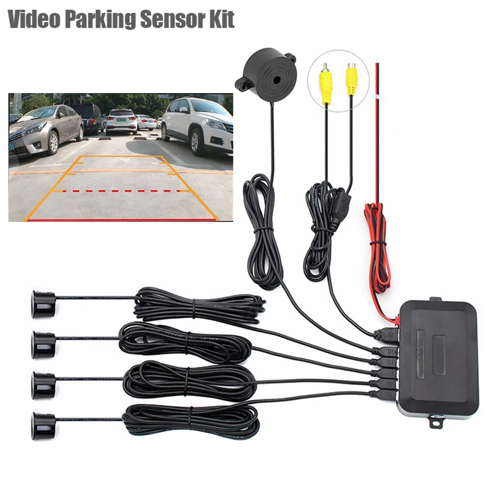 Video-Parks-ensor-Kit-Auto-Reverse-Backup-Radar-unterst-tzung-Auto ...