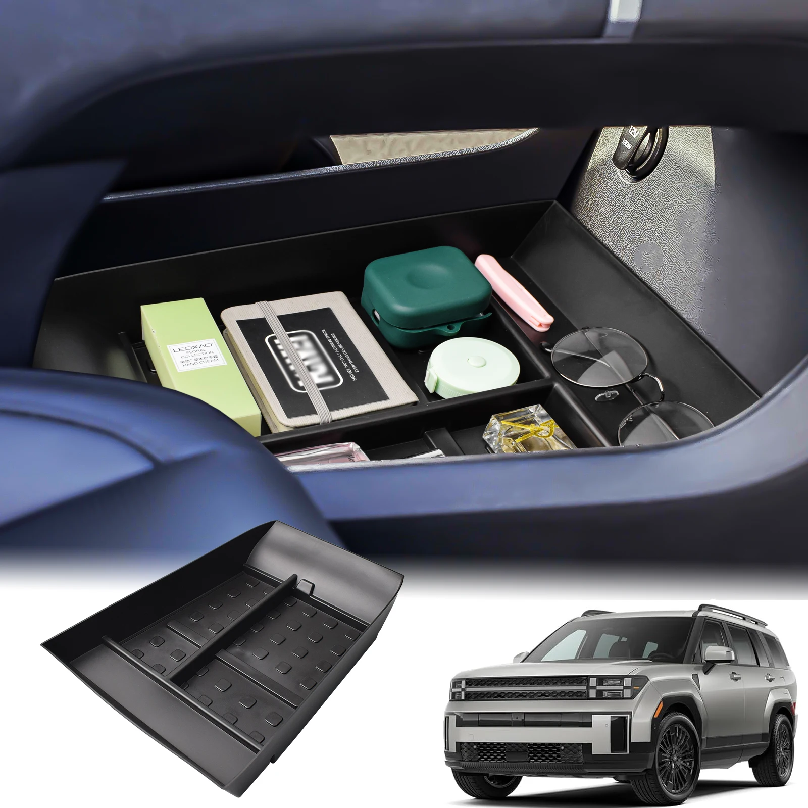 Center-Console-Lower-Tray-Organizer-for-2024-Hyundai-Santa-Fe-Lower ...