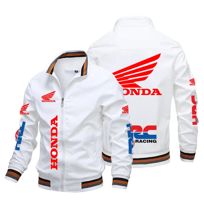 Chaquetas-de-moto-Honda-para-hombre-y-mujer-uniformes-de-b-isbol-con ...