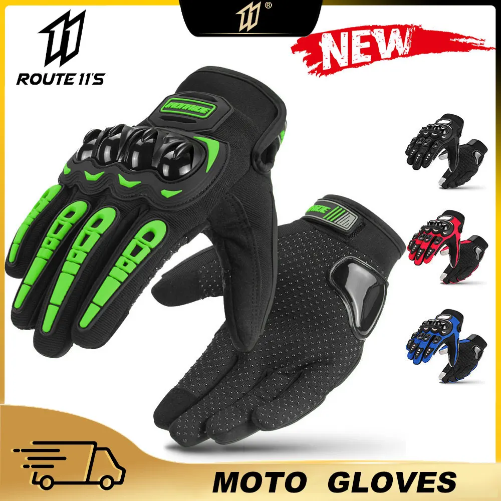 Motorcycle-Gloves-Guantes-Moto-Riding-Gloves-Breathable-Touch-Screen ...