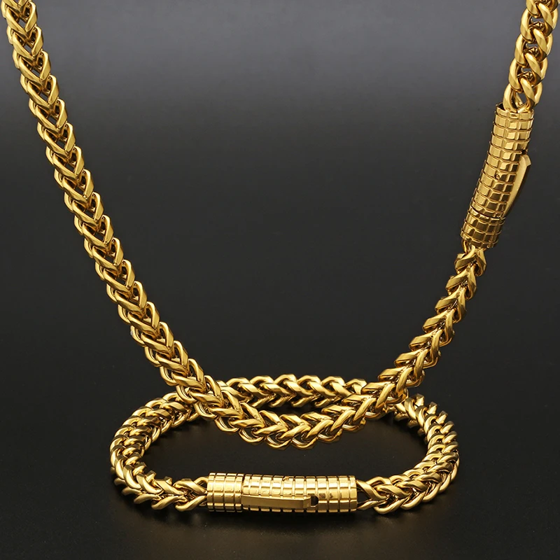 Hip-Hop-18k-Gold-6mm-Chain-for-Men-Necklace-Stainless-Steel-PVD-Plated ...