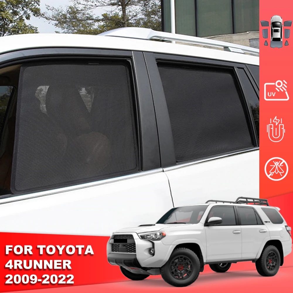 For-Toyota-4Runner-2010-2022-4-Runner-Car-Sunshade-Shield-Magnetic-Rear ...