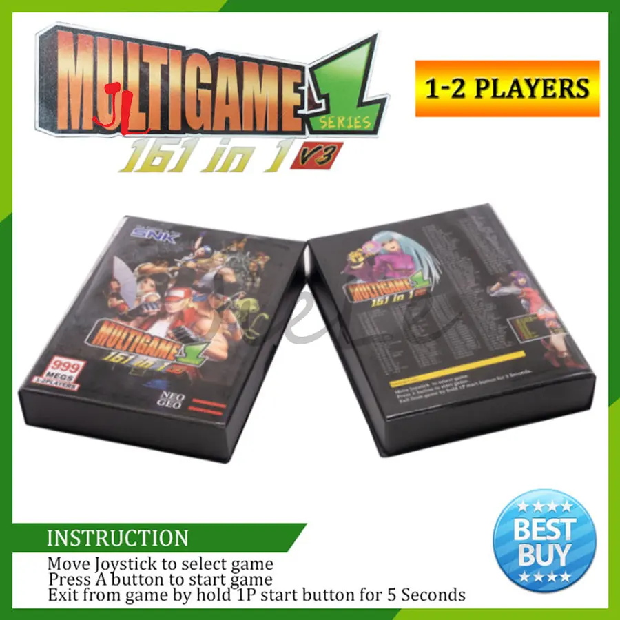 Free-shipping-New-SNK-Neo-Geo-Mvs-161-In-1-Game-Board-JAMMA-Cartridge ...