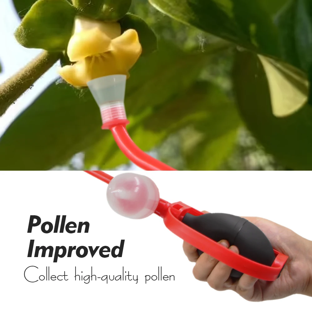 Tomato Pollinator Tool Manual Portable Powder Sprayer Professional Long ...