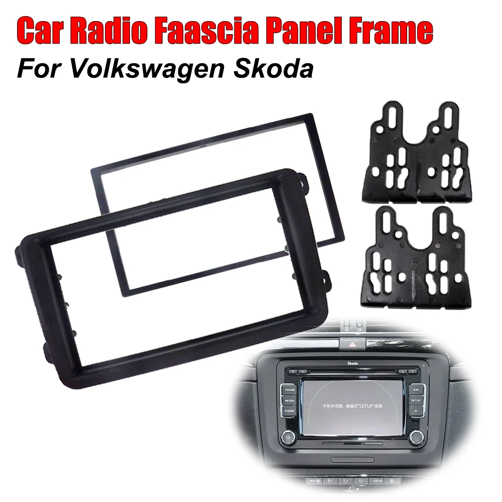 2Din Panel Radio Rahmen Stereo DVD Player Mount Trim Panel Kit Für ...