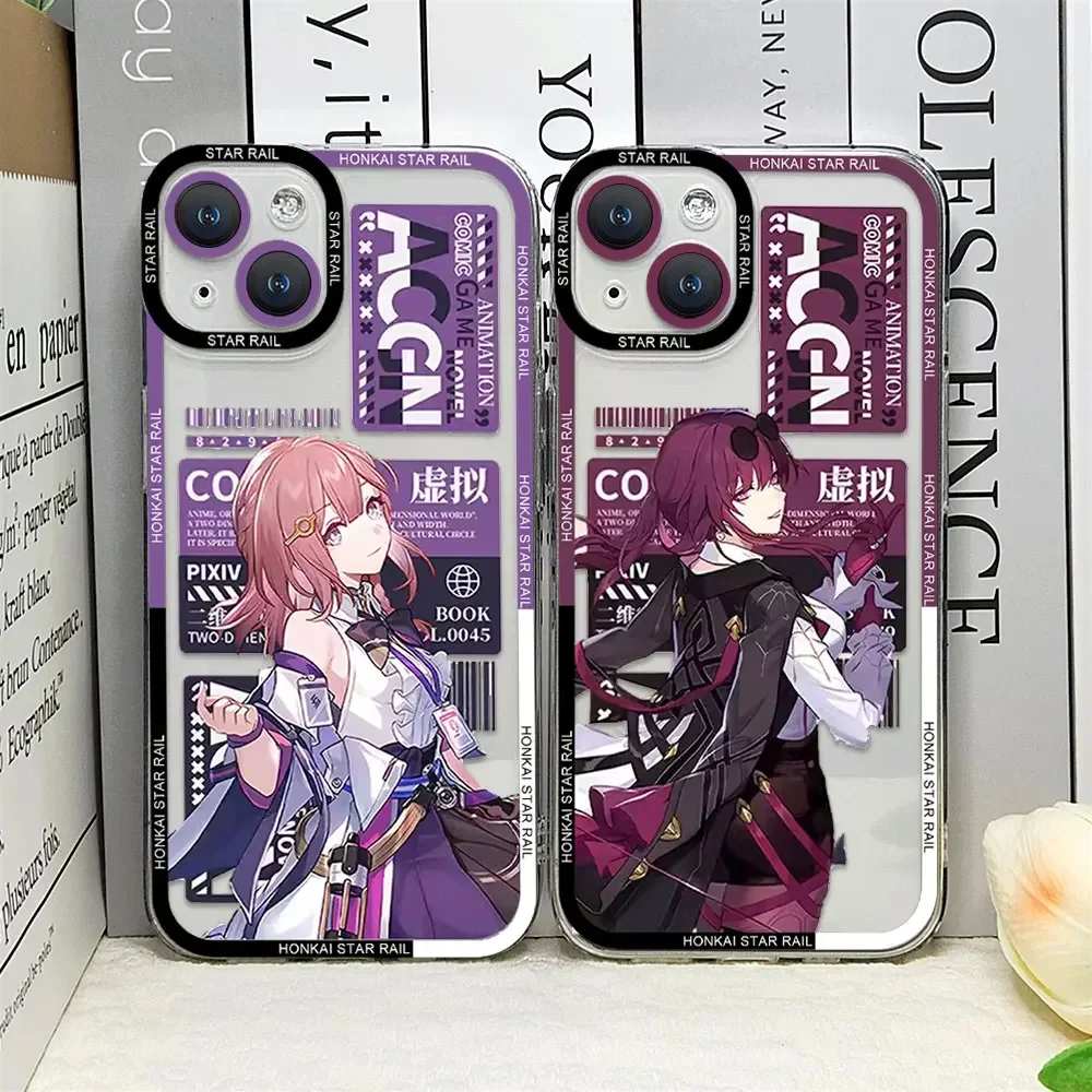 Honkai Star Rail Phone Case for IPhone 16 15 14 13 12 11 Pro Max Mini ...
