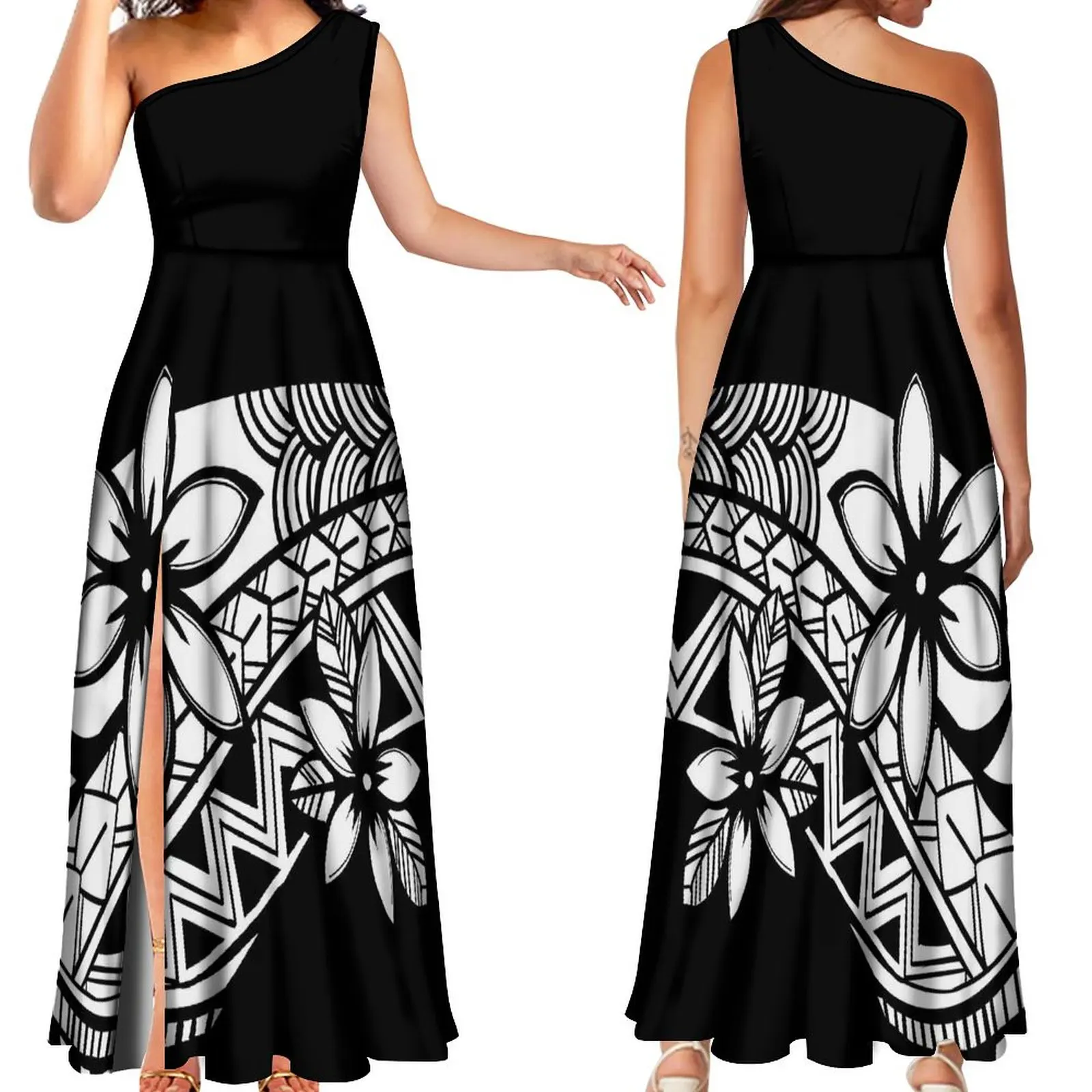 Polynesian-Island-Art-Women-S-Off-The-Shoulder-Sexy-Dress-Samoan ...
