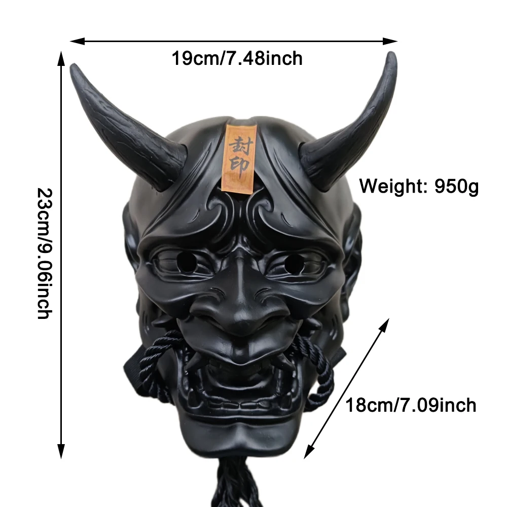 Japanese Oni Samurai Japanese Monster Hannya Mask Demon Oni Samurai