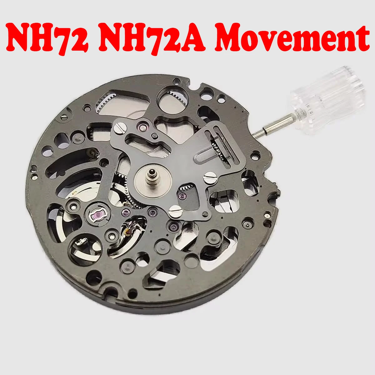 Japan-Genuine-NH72-NH72A-Skeleton-Mechanical-Movement-Mod-Automatic ...