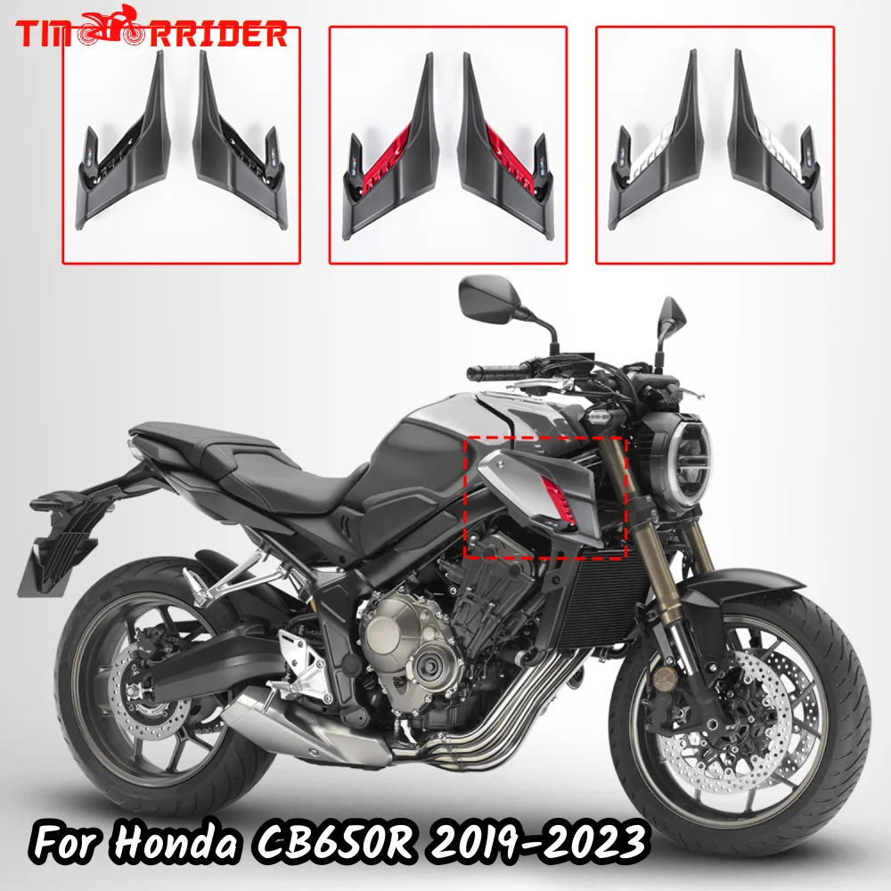 CB 650R 650 R Motorcycle Front Winglets Cowl Frame Fairing For Honda ...