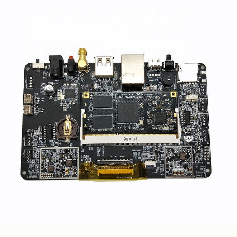IDO EVB3022 16GB EMMC 2GB DDR3 UART LVDS USB MIPI 인터페이스 Linux 임베디드 Rockchip PX30 Android EVB 개발 ...