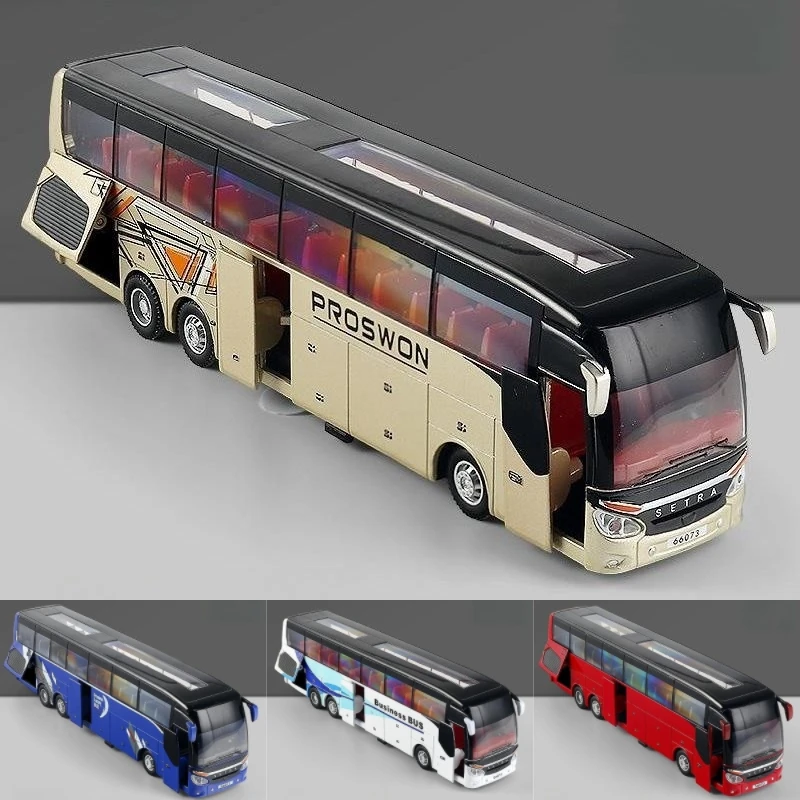 SETRA-fra-chement-Benefits-Bus-Toy-Car-Diecast-Miniature-Model-Rib-Back ...
