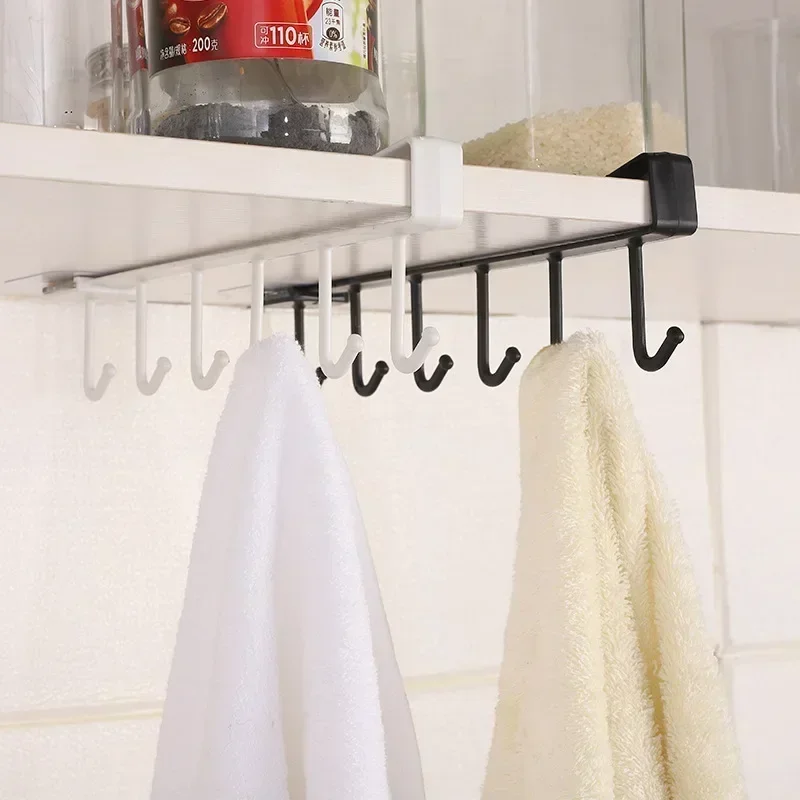 Metallic Multifunction Hook Shelf Sundry Organizer Storage Hanger ...