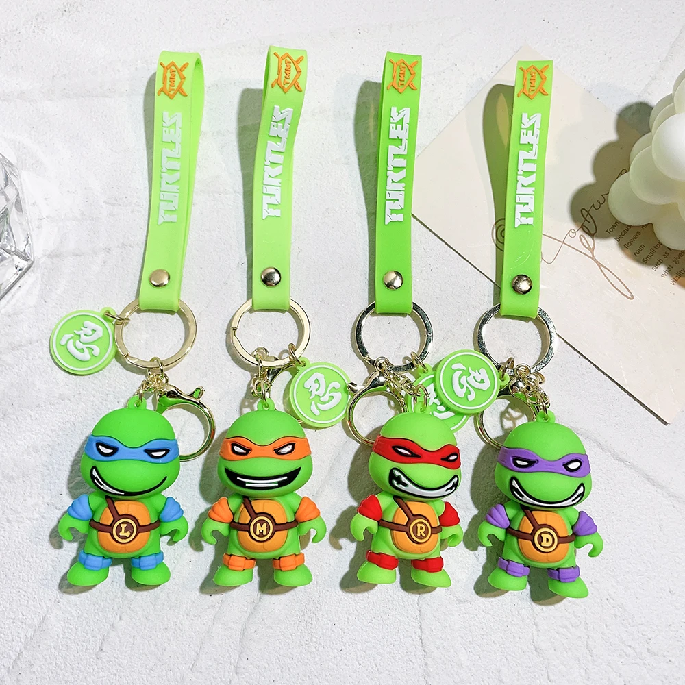 Teenage-Mutant-Ninja-Turtles-Action-Figure-Keychain-Anime-Movie-Figure ...