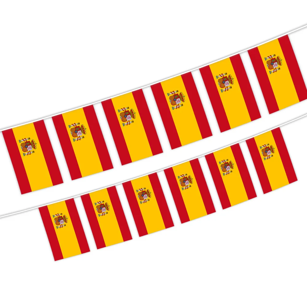 20Pcs-Flags-One-String-National-Flag-Lines-Hang-On-One-Rope-Espana ...