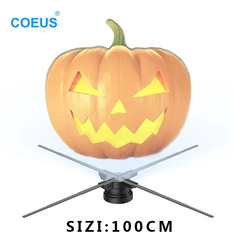 COEUS-100CM-HD-3D-Hologram-Projector-Advertise-Display-Fan-Wifi-LED ...