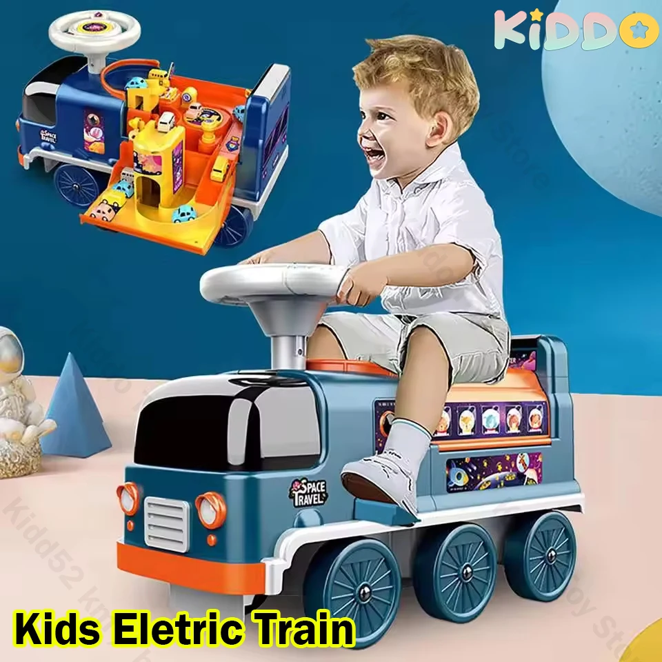 Child-Electric-Train-Car-Riding-Toy-Ailway-Baby-Stroller-Walker-Child ...