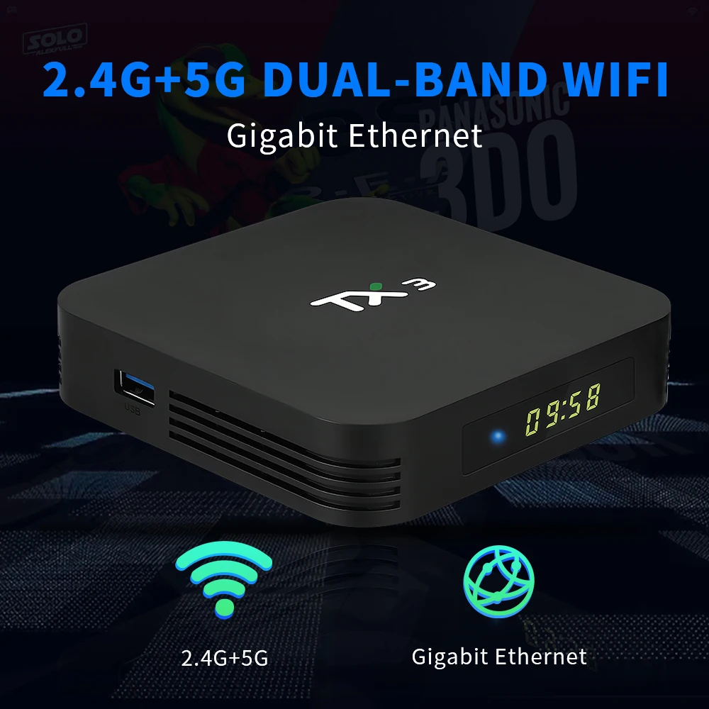 Video Game Consoles 4K HD Game Box With 110000 Retro Games For PSP/PS1/N64/MAME/SNES/DC/MD ...