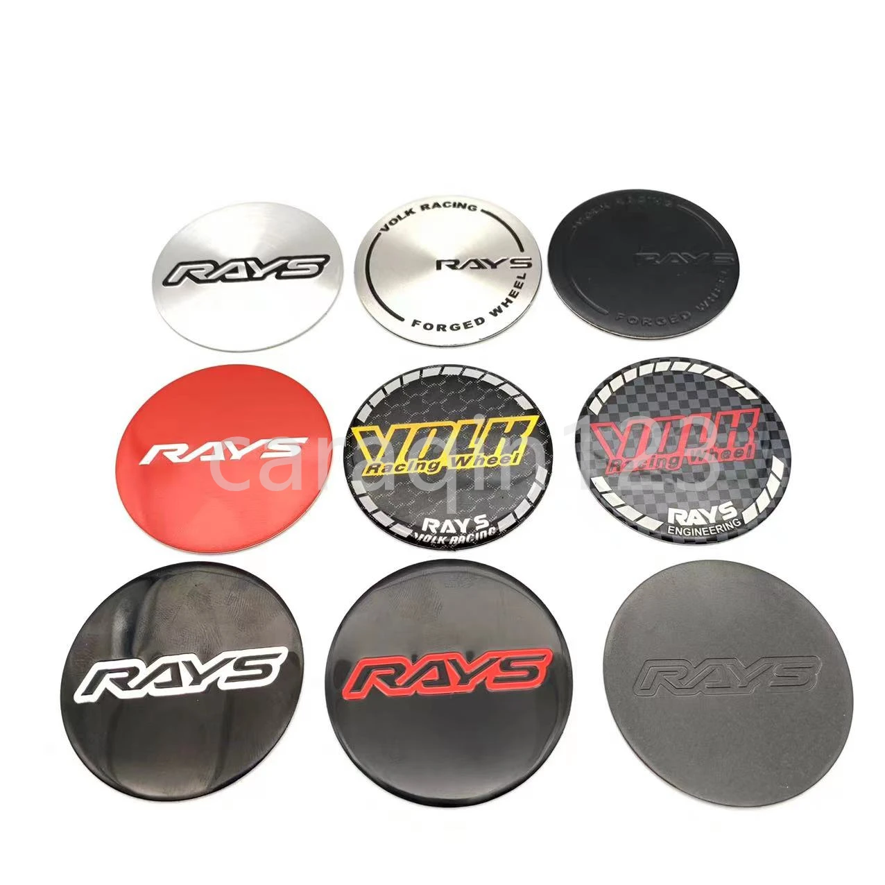 4PCS-45mm-50mm-56mm-65mm-OZ-Racing-RAYS-Car-Wheel-Center-Hub-Cap ...