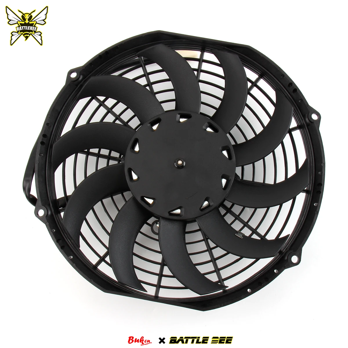 Universal 12V 120W Car Air Conditioning Electronic Radiator Cooling Fan ...