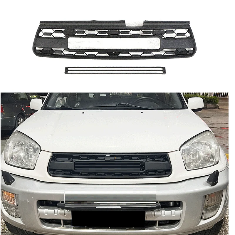 Front-Grille-Fit-For-Rav4-2001-2002-2003-2004-Racing-Mesh-Mask-Cover ...