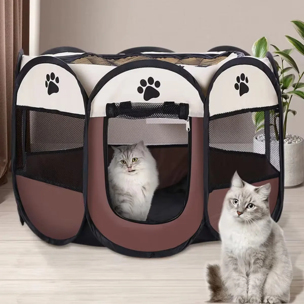 Tente-pliable-portable-pour-animaux-de-compagnie-maison-pour-chats ...