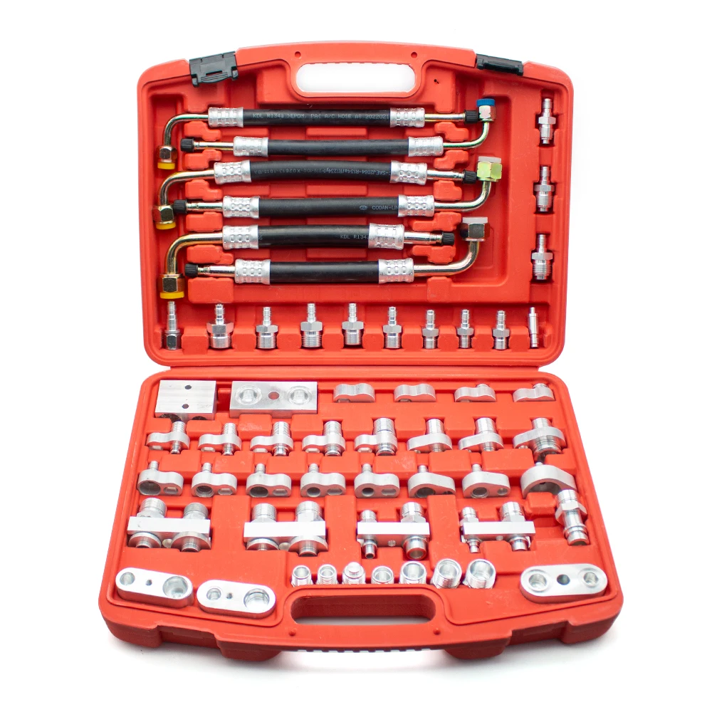 56Pcs-Car-Leak-Detection-Truck-Excavator-Auto-Repair-Tool-Air ...