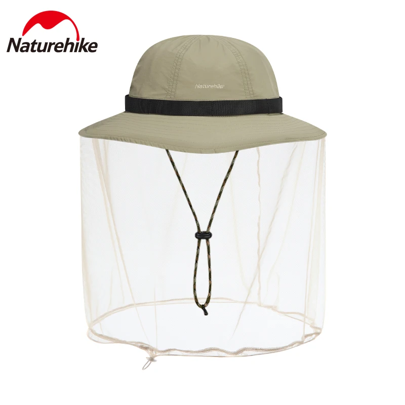 Naturehike UPF 50+ Camping Hat Outdoor Antimosquito Fishing Cap ...