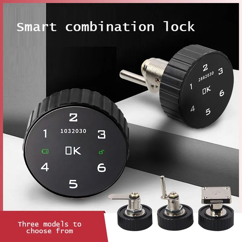Smart-Home-Electronic-Password-Drawer-Lock-Cabinet-File-Cabinet-Door ...