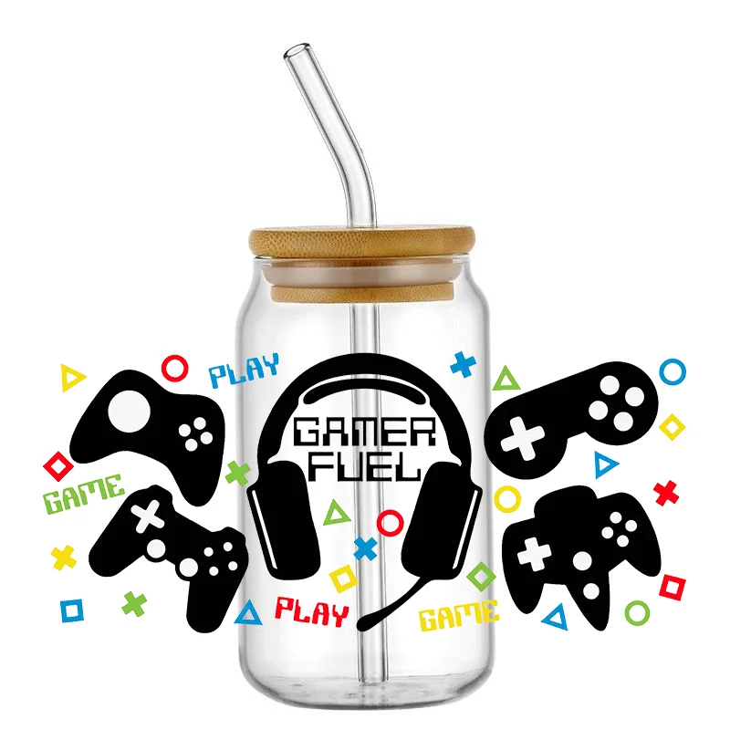 Miniso-Gaming-UV-DTF-Cup-Stickers-Glass-DTF-Transfer-Stickers ...