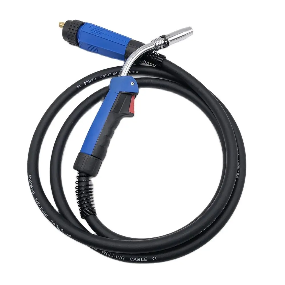5meters 250A MB24 24KD MIG-24 MIG/MAG Welding Torch with Euro Connector ...
