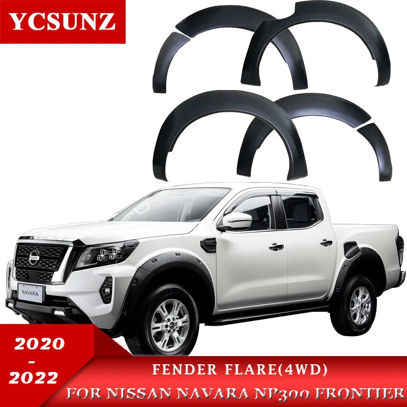 Fender Flares For Nissan Navara NP300 2020 2021 2022 Frontier 4WD ...
