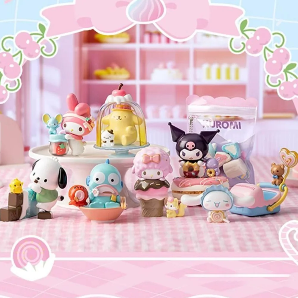 Sanrio-Colorful-Food-Fun-Series-Kuromi-Melody-Pochacco-Pompompurin-Doll ...