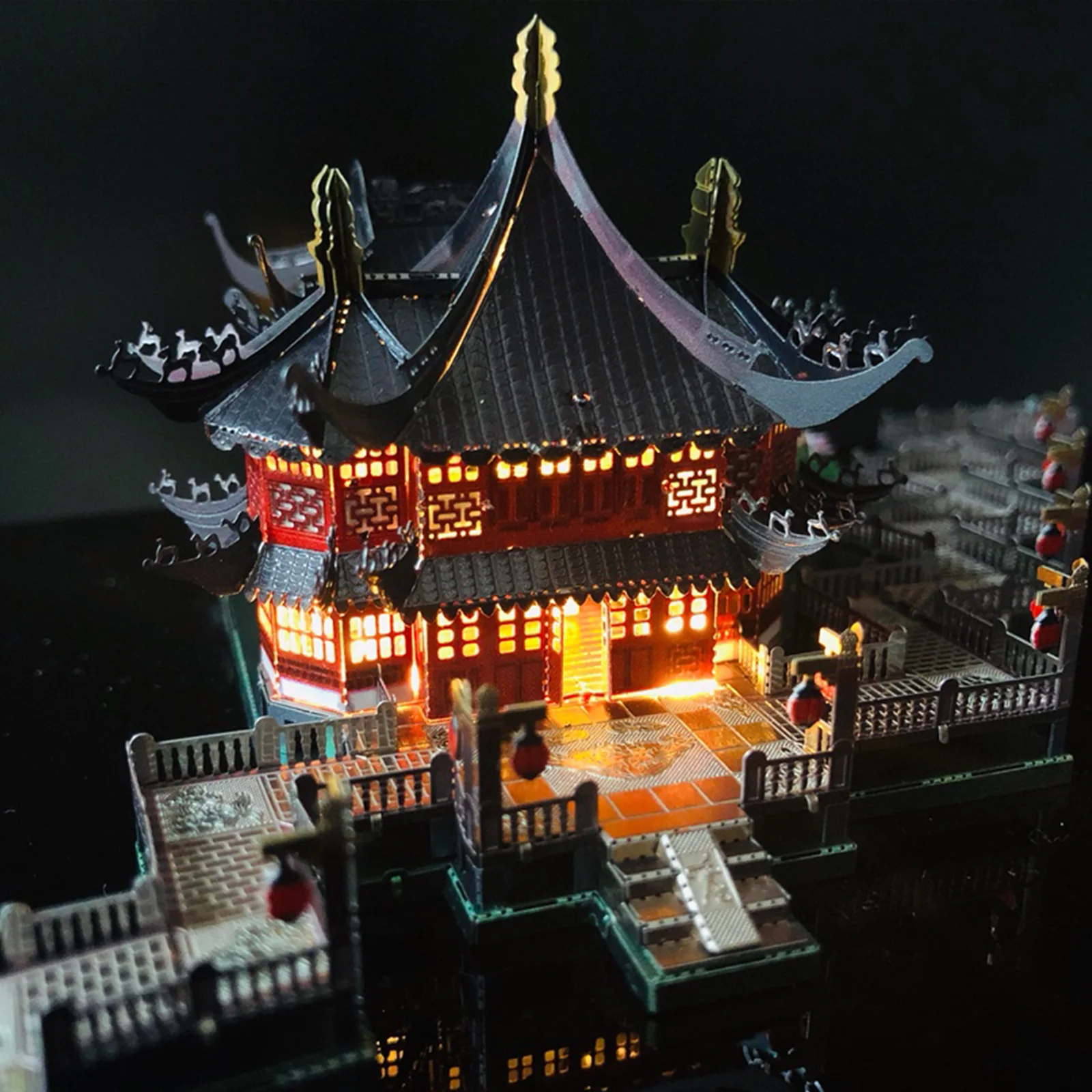 MU-3D-Metal-Puzzle-Nine-Zigzag-Bridge-Garden-Chinese-Architectural ...