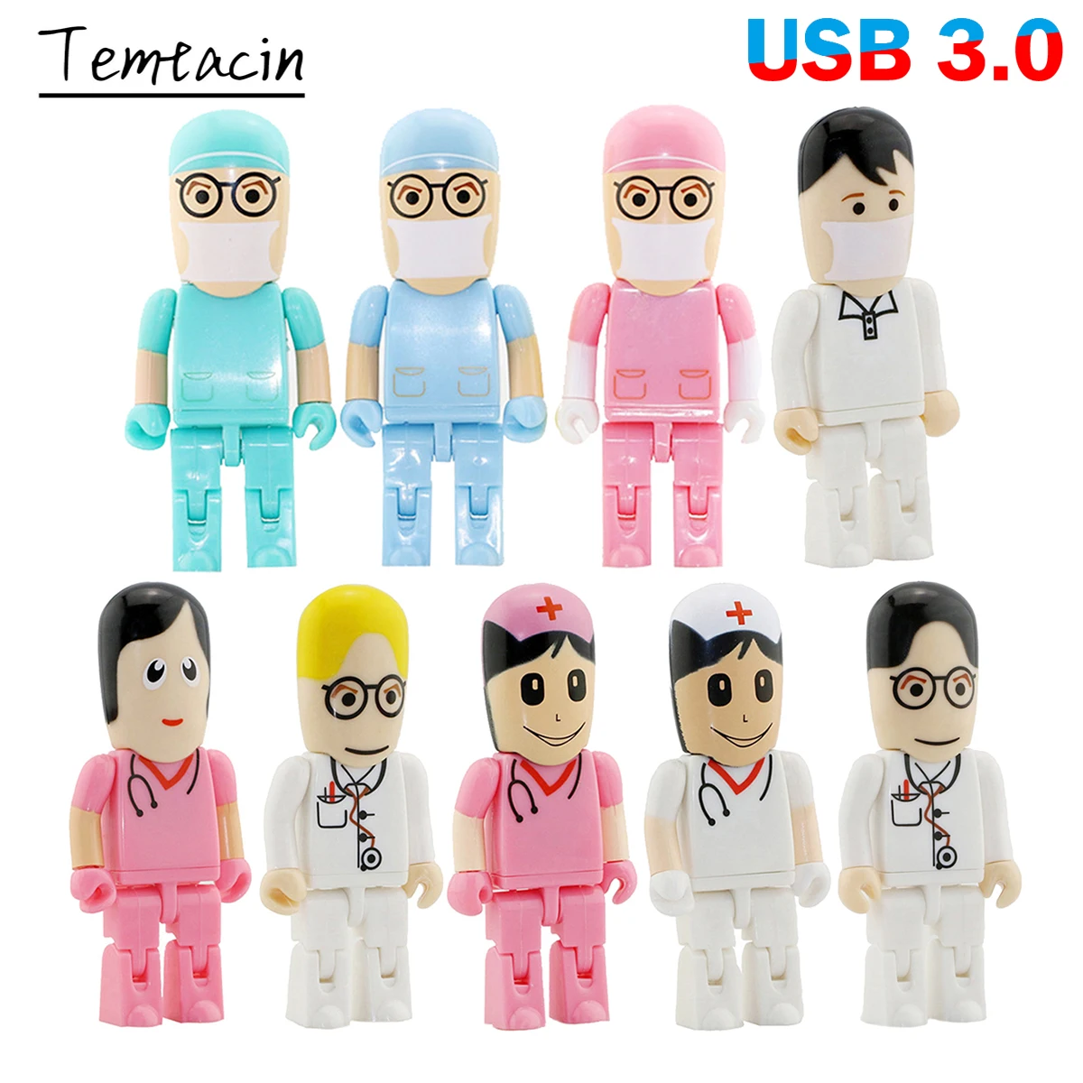 Pendrive-Doctor-Pendrive-Memory-Stick-Usb-3-0-Nurse-Usb-Flash-Drive-8G ...
