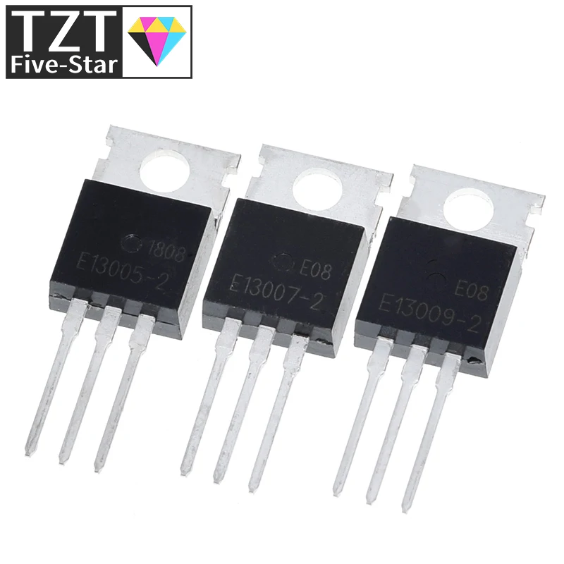 10PCS MJE13005 MJE13007 MJE13009 TO220 E13005-2 E13007-2 E13009-2
