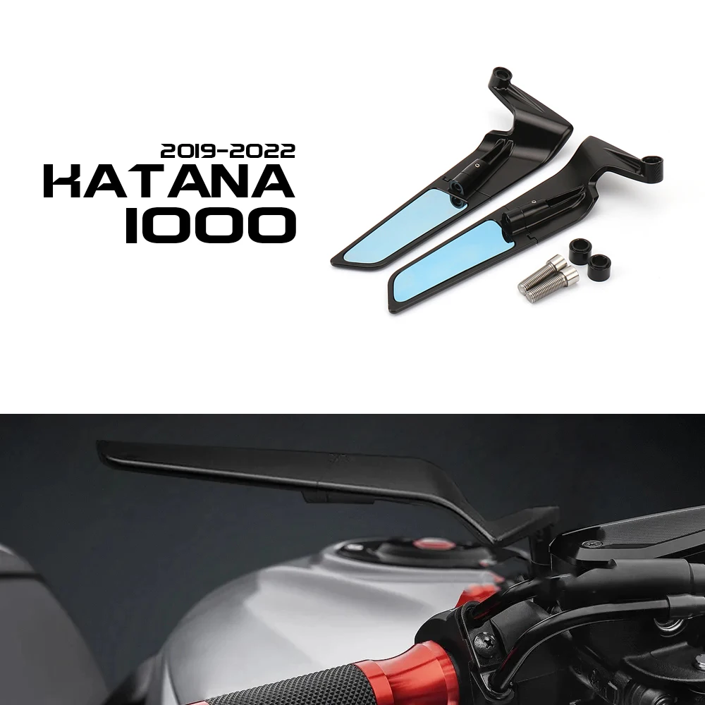 Katana 1000 Motorcycle Stealth Mirrors for Suzuki Katana1000 2019-2022 ...