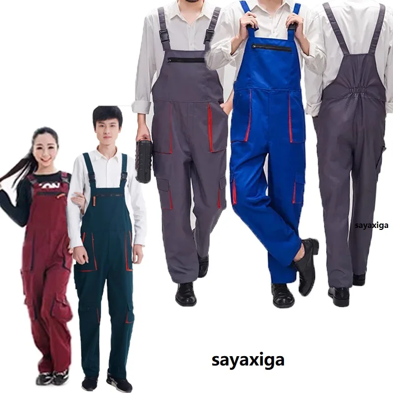 Work-Overall-Uniform-Men-Women-Working-Coverall-Welding-Suit-Car-Repair ...