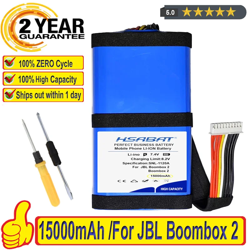 Top Brand 100% New 15000mah Speaker Battery For Jbl Boombox 2 Boombox2 ...
