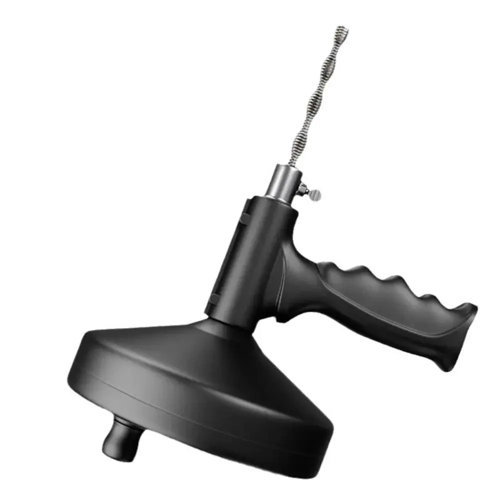 Black-Drain-Cleaning-Auger-PE-and-Stainless-Steel-Easy-To-Clean-Drain ...