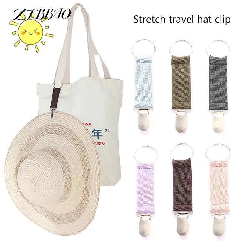 Elastic-Hat-Hanging-Clip-On-Backpack-Luggage-Link-Straps-Travel-Bag ...