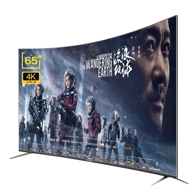 65inch-Curved-Smart-TV-4K-Big-Screen-Ultra-HD-LED-TV-Smart-Television ...