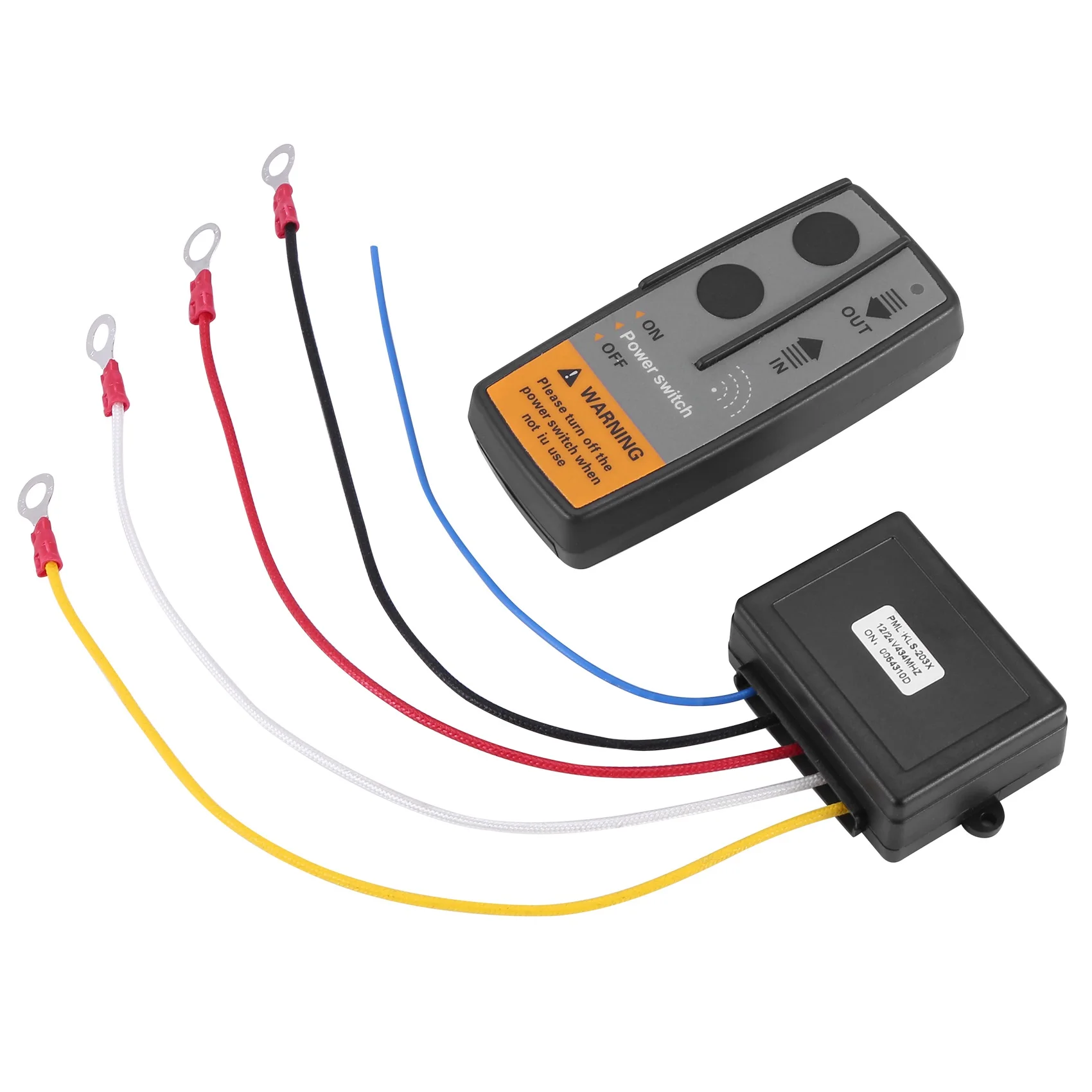 12V Wireless Winch Remote Control Kit Handset For Car ATV SUV UTV ...
