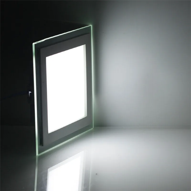 Panel-de-luz-LED-de-cristal-cuadrado-alto-brillo-empotrado-en-el-techo ...