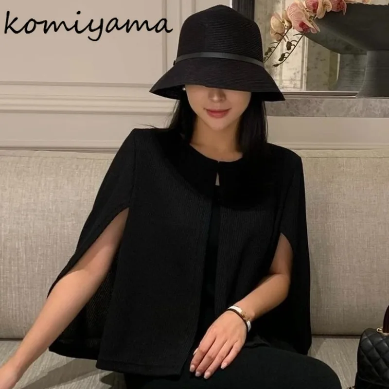 Korean-Chic-Ponchos-Cardigan-Sun-Protection-Ropa-Mujer-Loose-O-neck ...