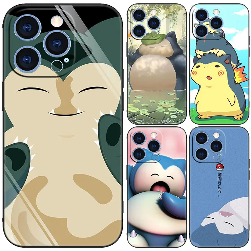 Cute-Snorlax-Phone-Case-For-Samsung-Galaxy-S24-Ultra-S23-Plus-S21-FE ...