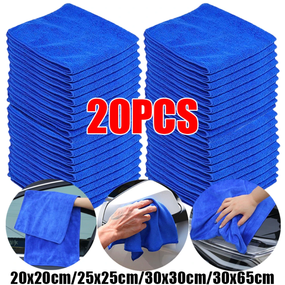 Microfiber Towels Car Wash Drying Cloth Towel Household Cleaning Cloths ...